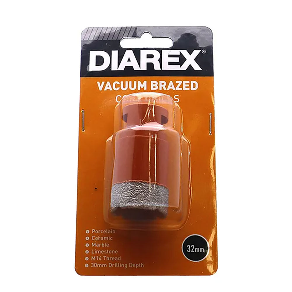 DIAREX Vacuum Brazed Core Drill 32mm – Ballarat Tiles