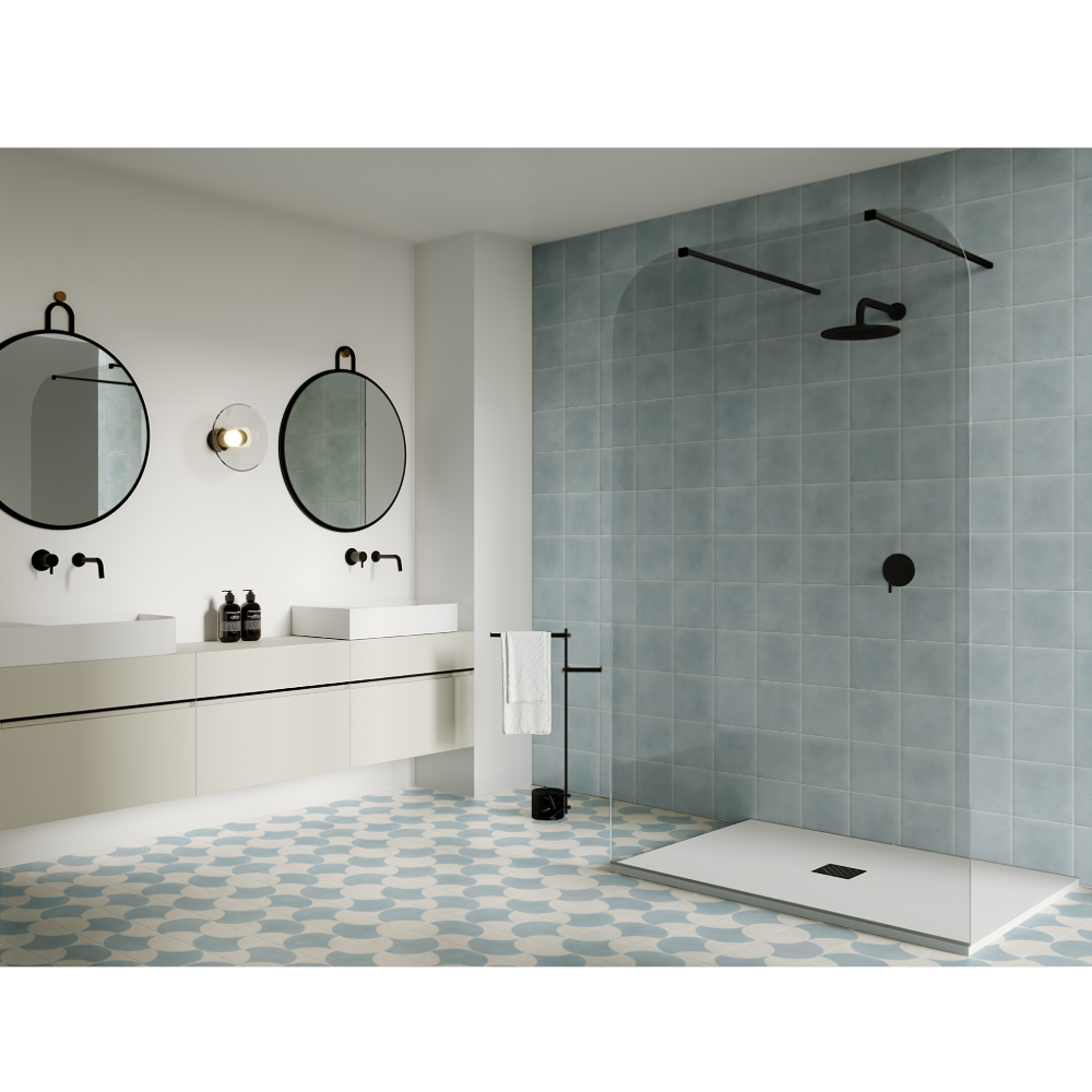 TIFFANY BLUE LARGE FISHSCALE MATT 200X200 – Ballarat Tiles