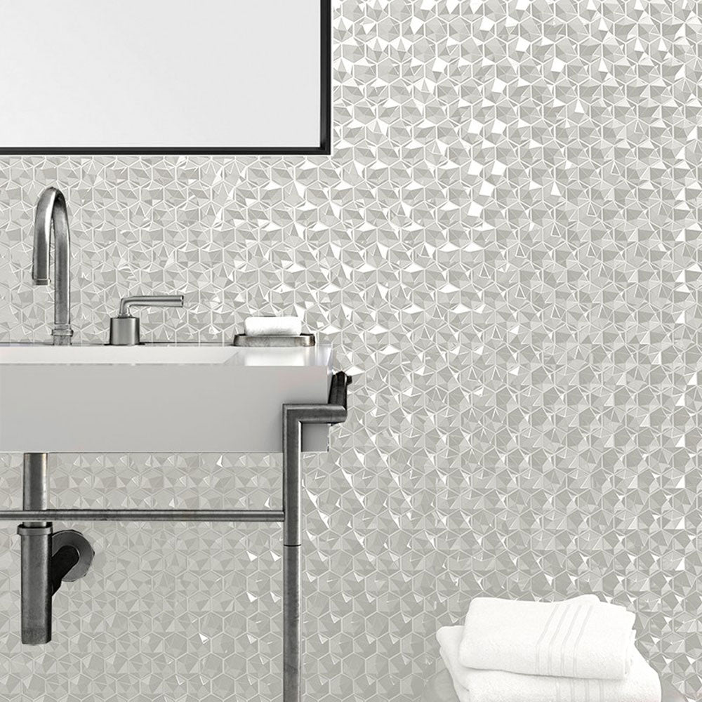 Diamond White Mosaic – Ballarat Tiles