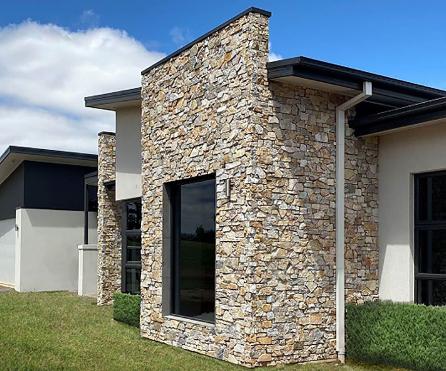 Dry Stone Gold Limestone Panel 200x600 $329m2 (Sold by 0.32m2 Box ...