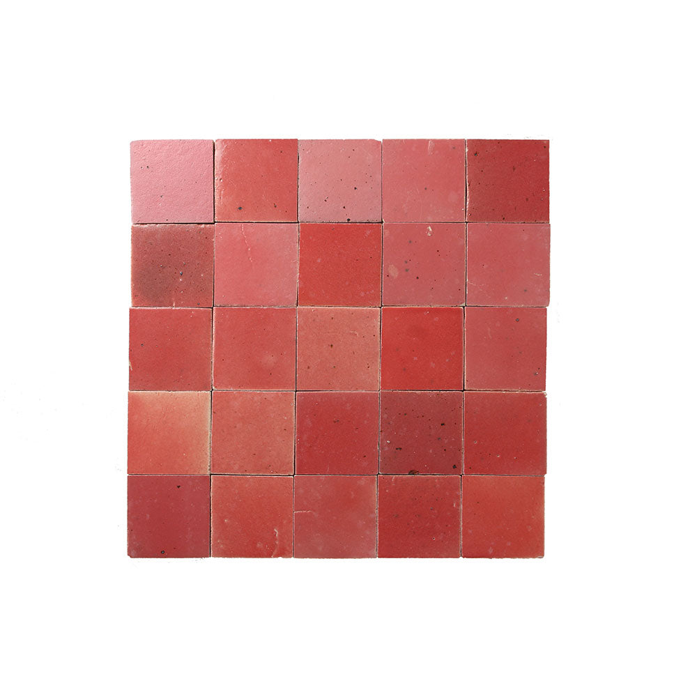 Handmade Coral Gloss Tile 100x100 $194.00m2 (sold by 0.5m2 Box ...
